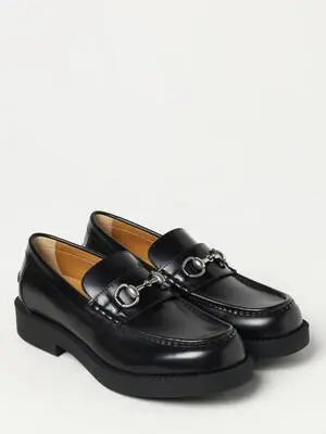 Gucci Calfskin Loafers With Horsebit Detail