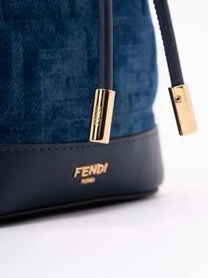 Fendi Mon Tresor Denim Mini Bag - Multicolor