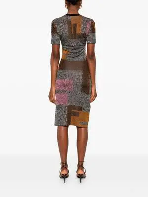 Fendi Peppered Falena Dress