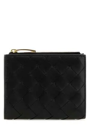 Bottega Veneta Bottega Veneta Women Black Nappa Leather Wallet Black