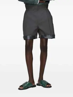 MAISON MARGIELA Pleated Bermuda Shorts