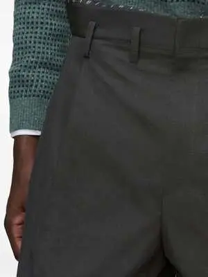 MAISON MARGIELA Pleated Bermuda Shorts