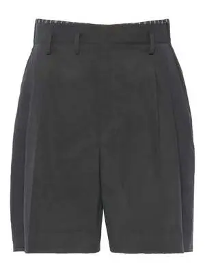 MAISON MARGIELA Pleated Bermuda Shorts - Gray