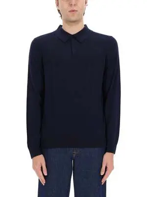 Paul Smith Merino Wool Polo Shirt