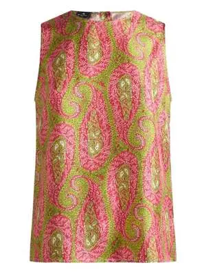 Etro Scoop Neck Tops