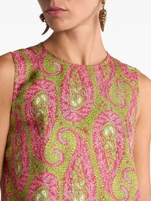 Etro Tank Top With Side Vents