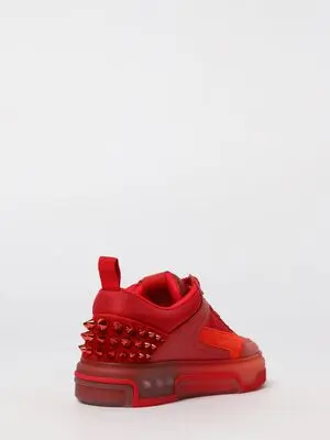 CHRISTIAN LOUBOUTIN Leather And Polyurethane Sneakers