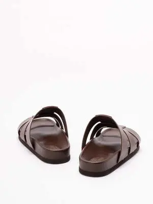 Valentino Garavani Studded Calf Leather Sandals - Multicolor