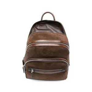 Santoni Suede Leather Backpack
