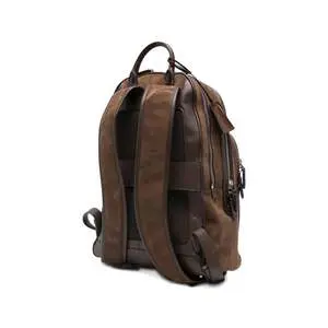 Santoni Suede Leather Backpack