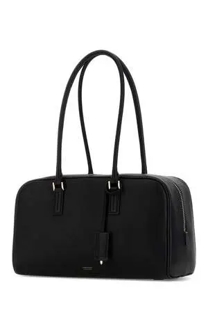 TOM FORD Calf Leather Shoulder Bag - Black
