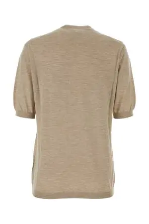 Bottega Veneta Cappuccino Cashmere Sweater - Brown