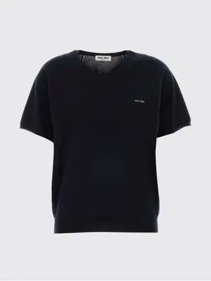 Miu Miu V-neck Virgin Wool Sweater