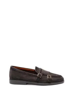 Santoni Slip On Oxfords