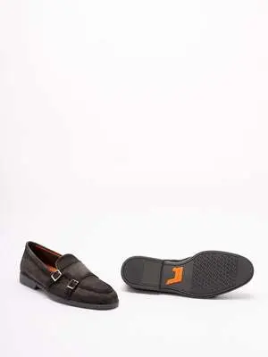 Santoni Monk Strap Loafers - Multicolor