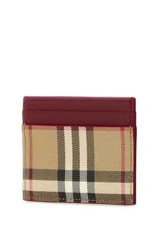 Burberry Printed Canvas Card Holder - Multicolor