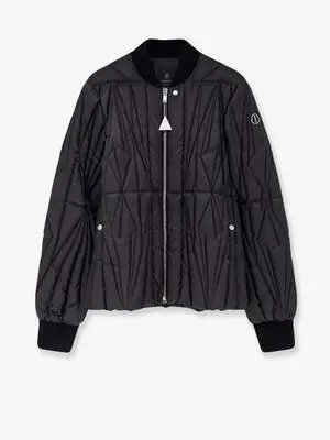 Moncler Rick Owens Geocamo Flight Down Jacket - Black