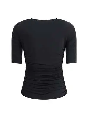 Alaïa Pleated T-shirt