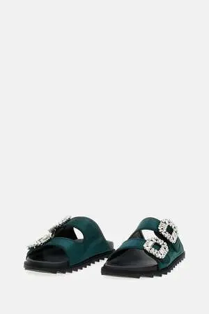 ROGER VIVIER Embellished Buckled Sandals