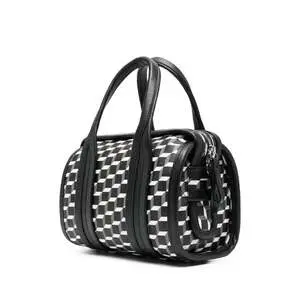 Pierre Hardy Geometric Pattern Canvas Tote Bag