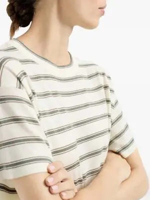 Brunello Cucinelli Wool Striped Sweater