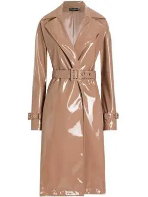 Dolce & Gabbana Belted Trench Coat - Brown