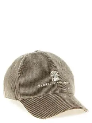 Brunello Cucinelli Baseball Cap - Gray