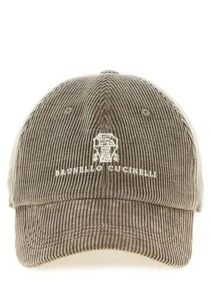 Brunello Cucinelli Baseball Cap - Gray