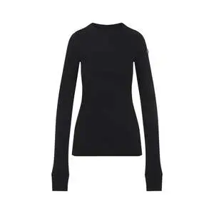 Moncler Girder Long Sleeve T-shirt - Black