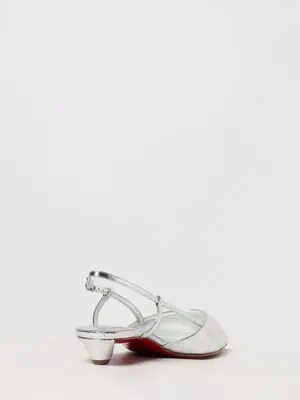 CHRISTIAN LOUBOUTIN Metallic Slingback Pumps