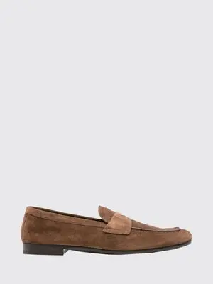 Prada Calf Leather Loafers - Brown