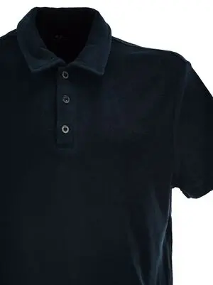 A.p.c. Julian Organic Cotton Terry Polo Shirt