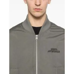 Axel Arigato Grey Bomber Jacket - Gray