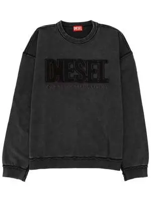 DIESEL® S-boxt-raw-v1" Crewneck Sweatshirt - Gray