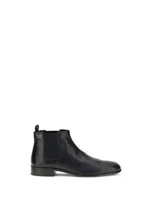 Prada Leather Chelsea Boots