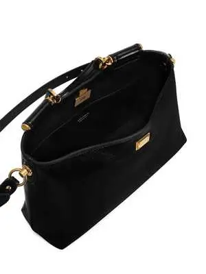 Dolce & Gabbana Vittoria Leather Tote Bag - Black