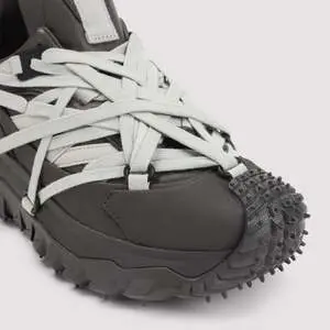 Moncler Trailgrip Megalace Sneakers - Gray