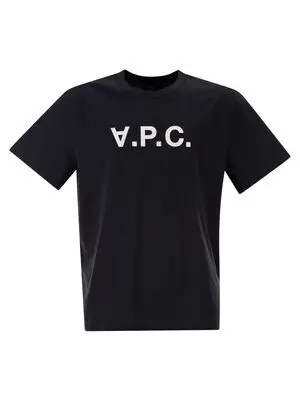 A.p.c. V.p.c." Organic Cotton Jersey T-shirt - Blue