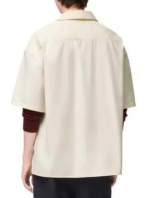 Loewe Short-sleeved Cotton Shirt
