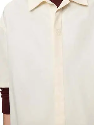 Loewe Short-sleeved Cotton Shirt