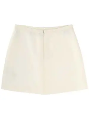 Versace Virgin Wool Mini Skirt