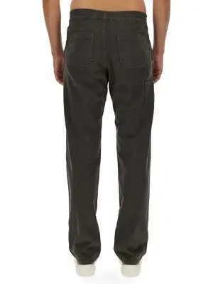 A.p.c. Chuck Pants Regular Fit, Cotton Blend - Gray