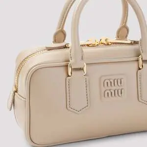 Miu Miu Arcadie Calf Leather Handbag - Multicolor