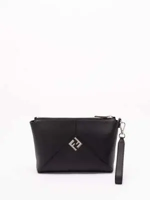 Fendi Lui Clutch With Wrist Strap