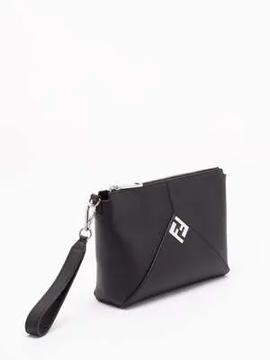 Fendi Lui Clutch With Wrist Strap