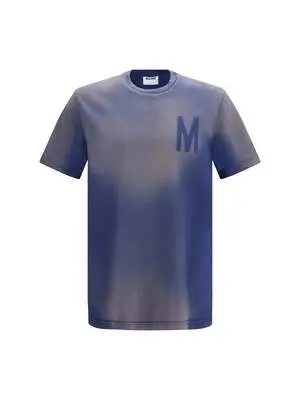 Moschino Organic Cotton Jersey T-shirt - Blue