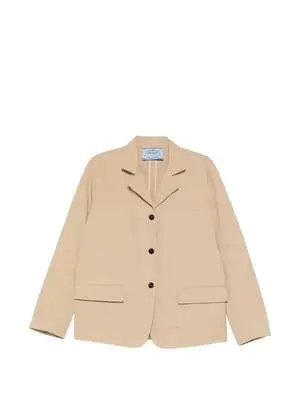 Prada Single-breasted Cotton Blazer