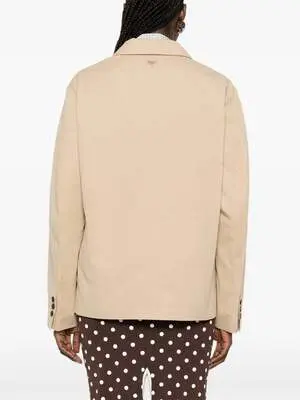 Prada Single-breasted Cotton Blazer