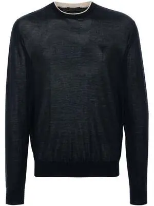 Prada PRADA Round Neck Cashmere Sweater Multicolor