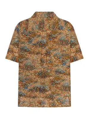 Saint Laurent Micro-patterned Shirt With A Dotted Effect